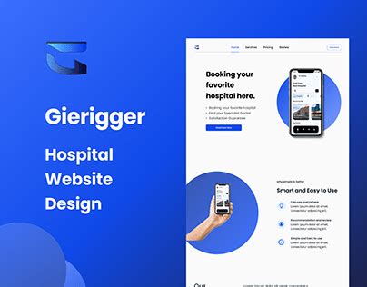 Hospital Website Ui Design Projects Photos Videos Logos