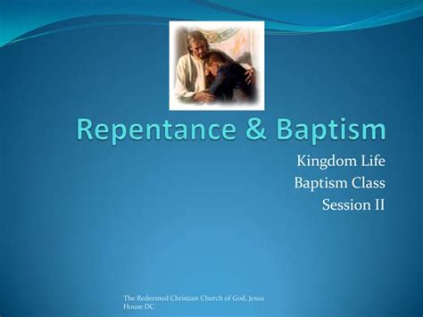 Baptismal Class Session Ii Pptx