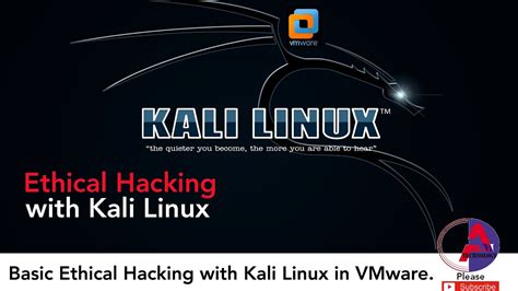 Basic Ethical Hacking With Kali Linux In Vmware Youtube