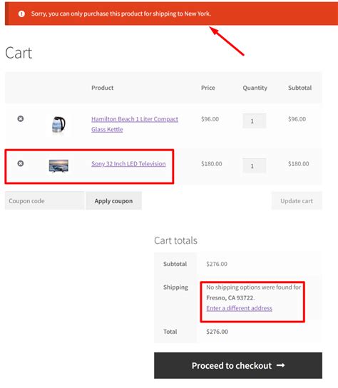 How To Hide A Shipping Method Based On Product And State In WooCommerce Tyche Softwares
