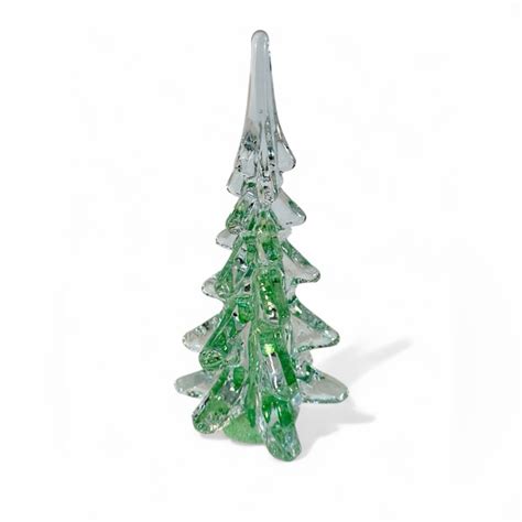 Silvestri Holiday Vintage Silvestri Hand Blown Green And Clear