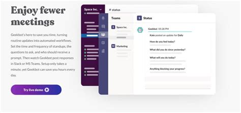 Review Of Geekbot Standup Work Management Tool You Need