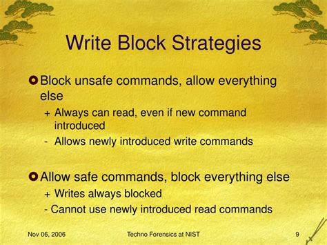 Ppt Testing Write Blockers Powerpoint Presentation Free Download
