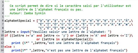 Tutorielpython3 Apprendre à Coder En Python 42 Jeux De Lettres Et De Mots 1 Élément De