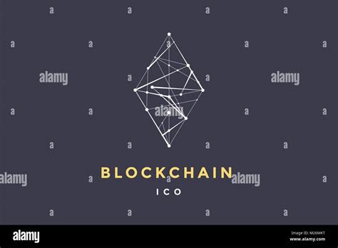 Template Logo For Blockchain Technology Stock Vector Image And Art Alamy