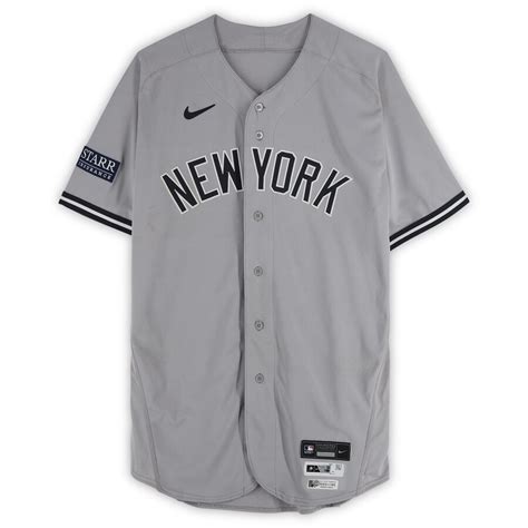 Carlos Rodon New York Yankees Fanatics Authentic Game Used 55 Gray Jersey Vs Tampa Bay Rays On