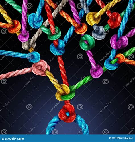 Branching Network Stock Illustration Illustration Of Communication 99725000