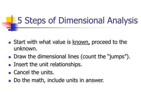 Ppt Dimensional Analysis Powerpoint Presentation Id 7073568
