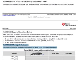 AM A Q GPMC For Parallel NAND Flash Processors Forum Processors TI E E Support Forums