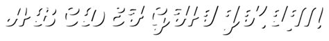 Nexa Rust Script Bold Shadow Font What Font Is