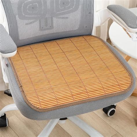 중국 스타일 사각형 대나무 의자 쿠션 여름 대나무 시트 쿠션 가정 사무실 학생 통기성 소파 컴퓨터 의자 패드쿠션 Aliexpress