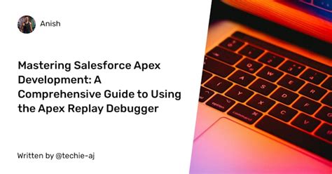 Mastering Salesforce Apex Development A Comprehensive Guide To Using The Apex Replay Debugger