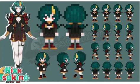 Create Nsfw Pixel Art Animation Sprite Sheet Pixel Art Game Character