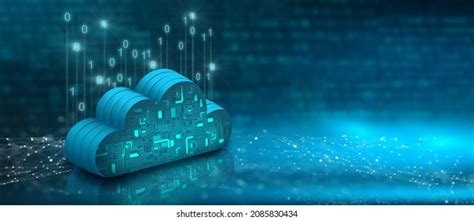 Cloud Computing Technology Internet On Data Stock Illustration Shutterstock