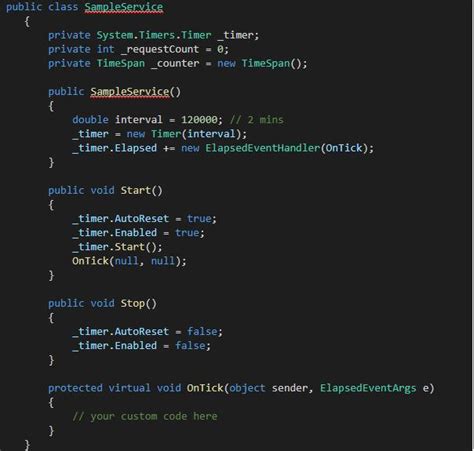 Windows Service Developers Speed Up C Development Gap