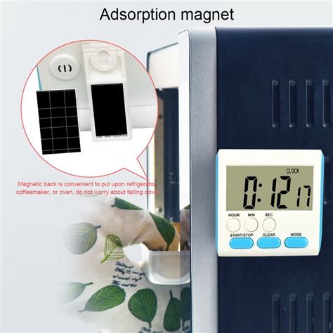 Multifunctional Kitchen Timer 24 Hours Digital Tim Grandado