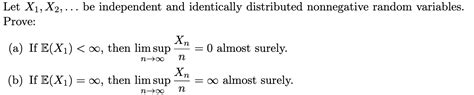Let X1x2 Be Independent And Identically