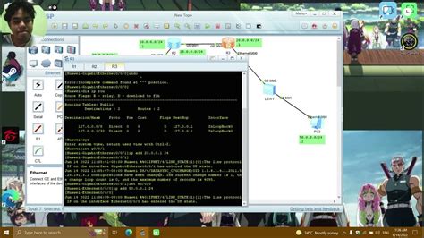 Configuring Rip Routing Information Protocol Using Ensp Youtube