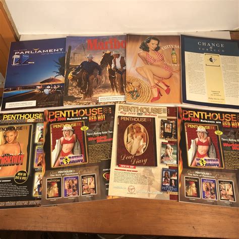 Lot Of 8 2000 Penthouse Magazines 4 Issues W Centerfolds 2 Girls And2 Letters 4946348589