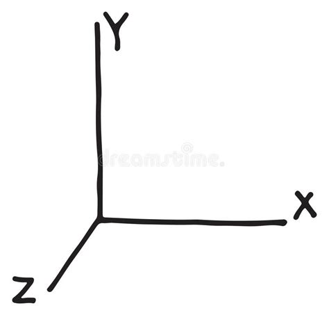 Math Coordinate Axis Icon Education And Science Symbol Stock Vector