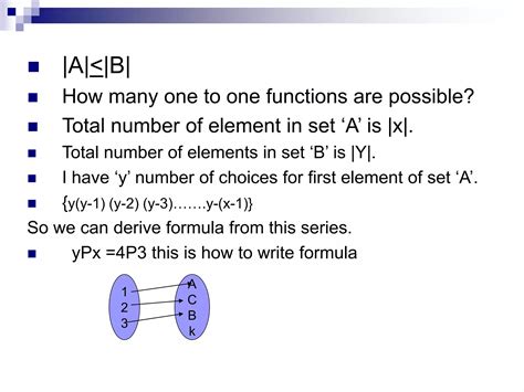 Onto One To One Function Ppt