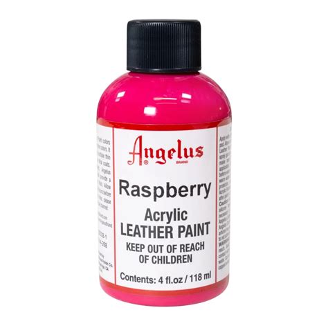 Angelus Acrylic Paint Raspberry 268 118ml Picasso Art And Craft