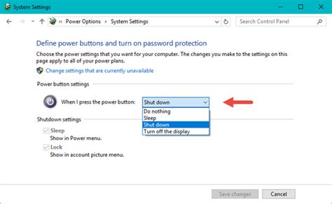 How To Change What The Power Or Shut Down Button Does When You Press It Digital Citizen