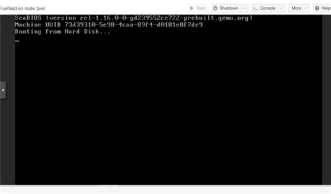 Truenas Vm Stuck At Boot Since Power Cut Rproxmox