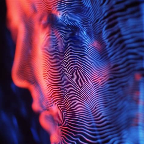 A Closeup Of Biometric Security Measures Like Fingerprint Or Facial