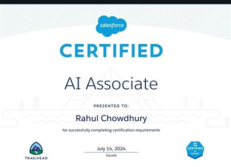 Rahul Chowdhury On Linkedin 10 ⭐ Thank You Salesforce