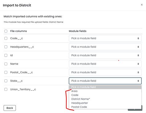 how to import records with record selector fields populated corteza