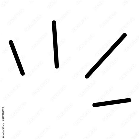 강조와 집중 표현 아이콘 Stock Vector Adobe Stock