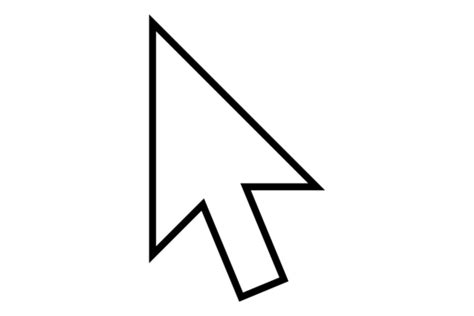 Cursor Icon Arrow Mouse Pointer In Line Graphic By Yummybuum Creative Fabrica