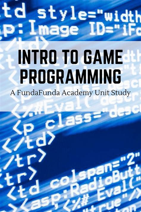 Introduction To Game Programming Lite Fundafunda Academy