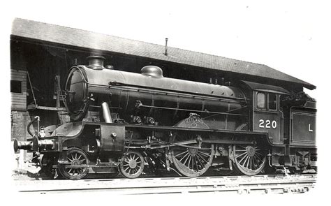 Lner Class D49 4 4 0 No 220 The Zetland At Unknown Mpd Real Photo