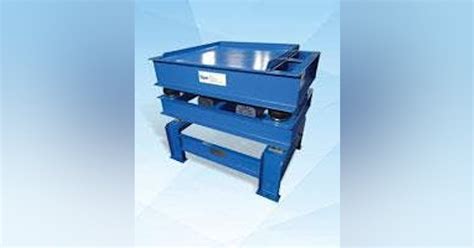 Vibratory Tables New Equipment Digest