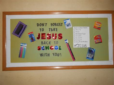Vergiss Nicht Jesus Mit In Die Schule Zu Nehmen Church Back To