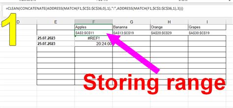 Vlookup In Excel 365 How Can I Use The Range Argument As A Variable As A Cell Containing A