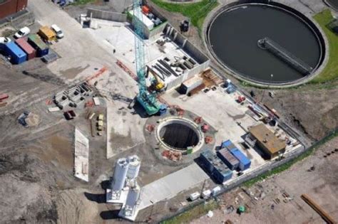 Eccles Wastewater Treatment Works Wwtw Construction Techniques