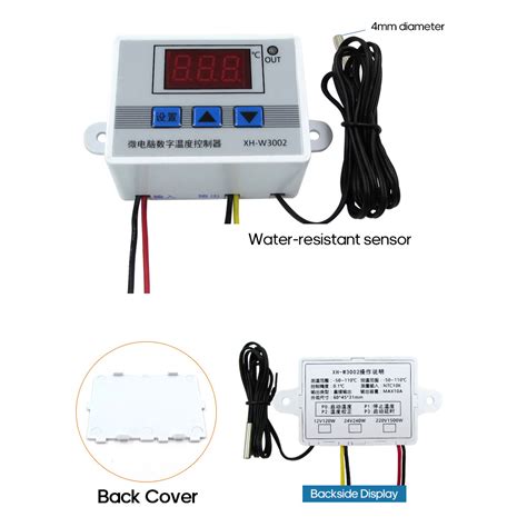 12v24v220v Intelligent Led Digital Microcomputer Grandado