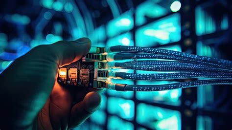 Performance Ethernet Cable Stock Illustration Illustration Of Communication