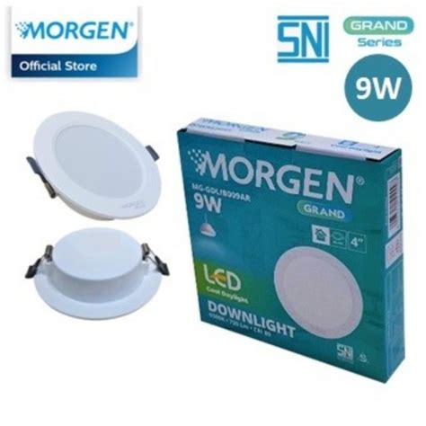 Jual Lampu Downlight LED Panel Bulat Morgen Grand Watt K Putih Kab Tangerang