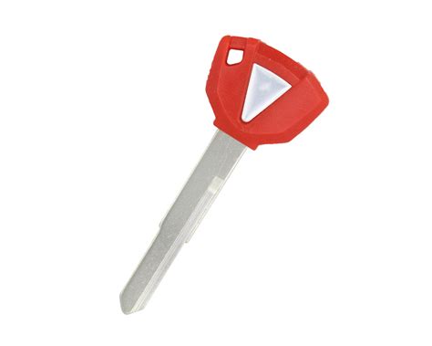 Kawasaki Motorbike Transponder Key Shell Red Color Type 2 MK3