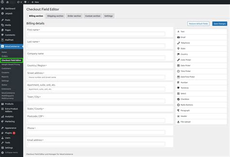 How To Remove Email Address From Woocommerce Checkout