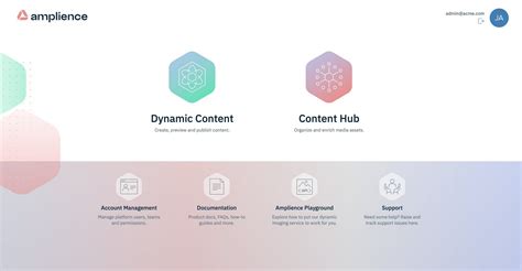 Logging In To Amplience Amplience Documentation Logging In To Amplience Amplience Documentation