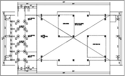 Column Plan Detail View Dwg File