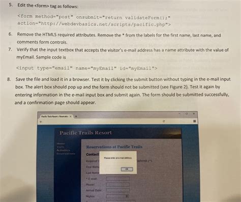 Solved I Need Help With The Alert Pop Up Box For My Html Chegg
