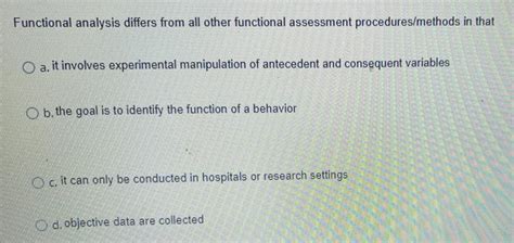 Solved Functional Analysis Differs From All Other Functional Chegg