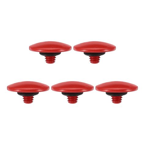 Camera Shutter Button 5 Pack Soft Shutter Release Button Camera Button Convex Red