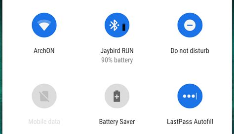 Android P Feature Spotlight Quick Setting Toggles Are No Longer Expandable